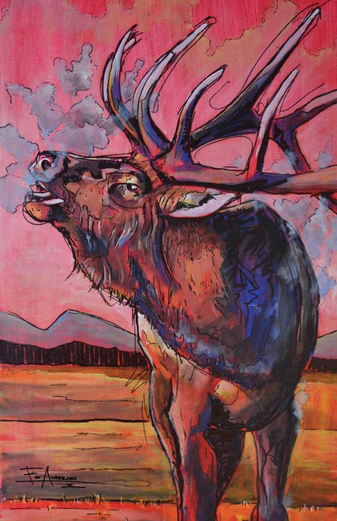 Red Bugle | Ed Anderson Art